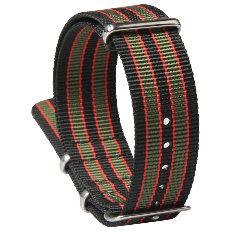 Custom 22mm James Bond Nato Nylon Watch Straps with High Quality From ...